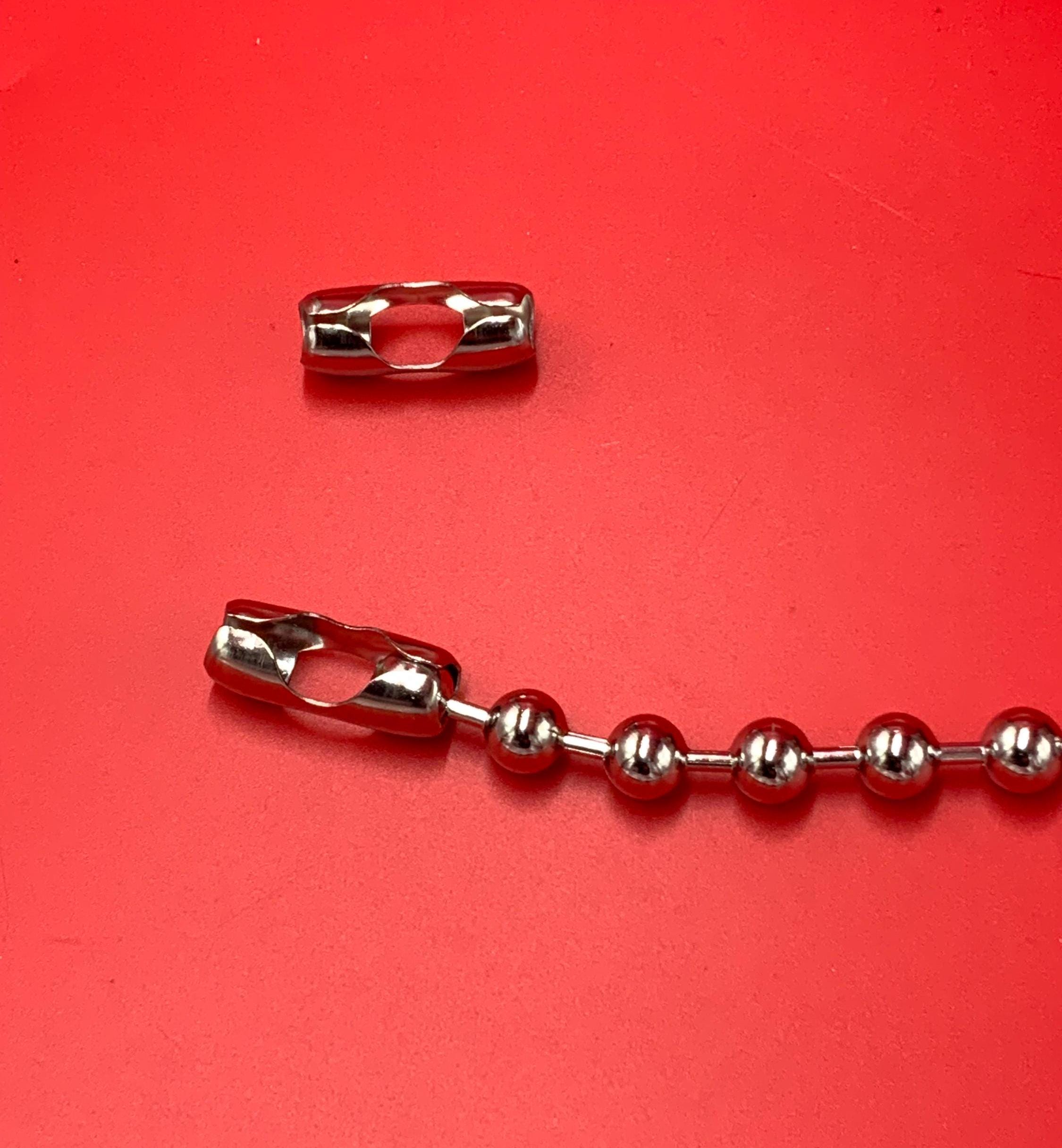 Rc0257>> 304 Stainless Steel Ball Chain 2 Clasps, Clasp for 6mm, 8mm ...