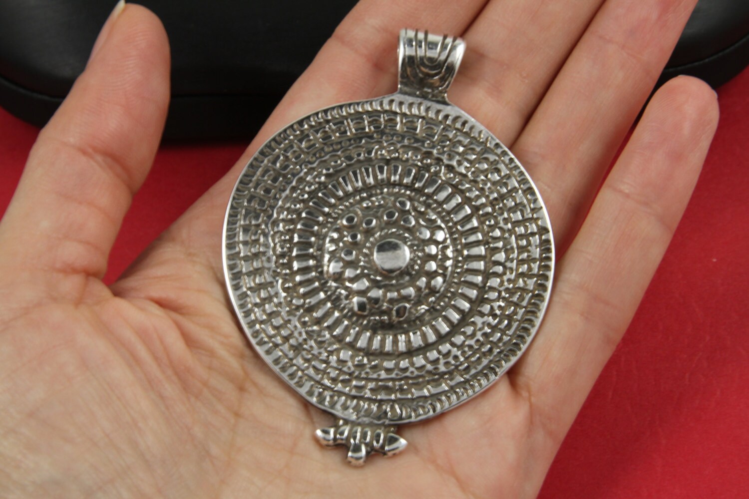 0036>>made in EUROPE Zamak Large Pendant, Tribal Pendant, Ethnic ...