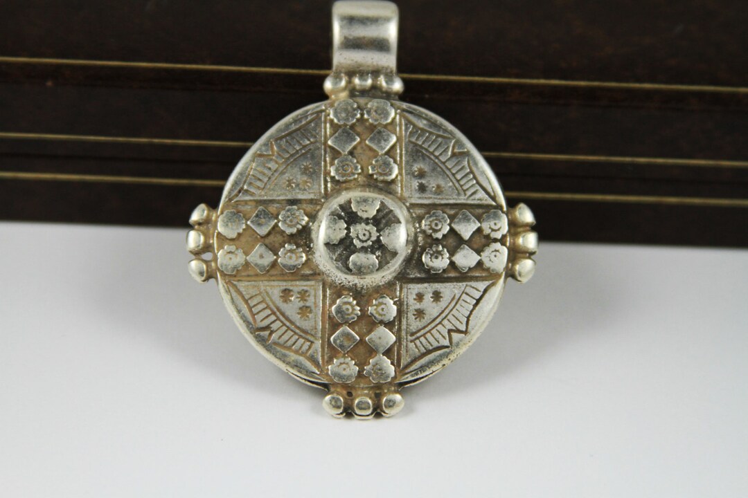 0016>>made IN EUROPE Large Pendant, Zamak Pendant, Round Pendant, Large ...