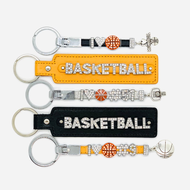 Basketball Keychain - Etsy