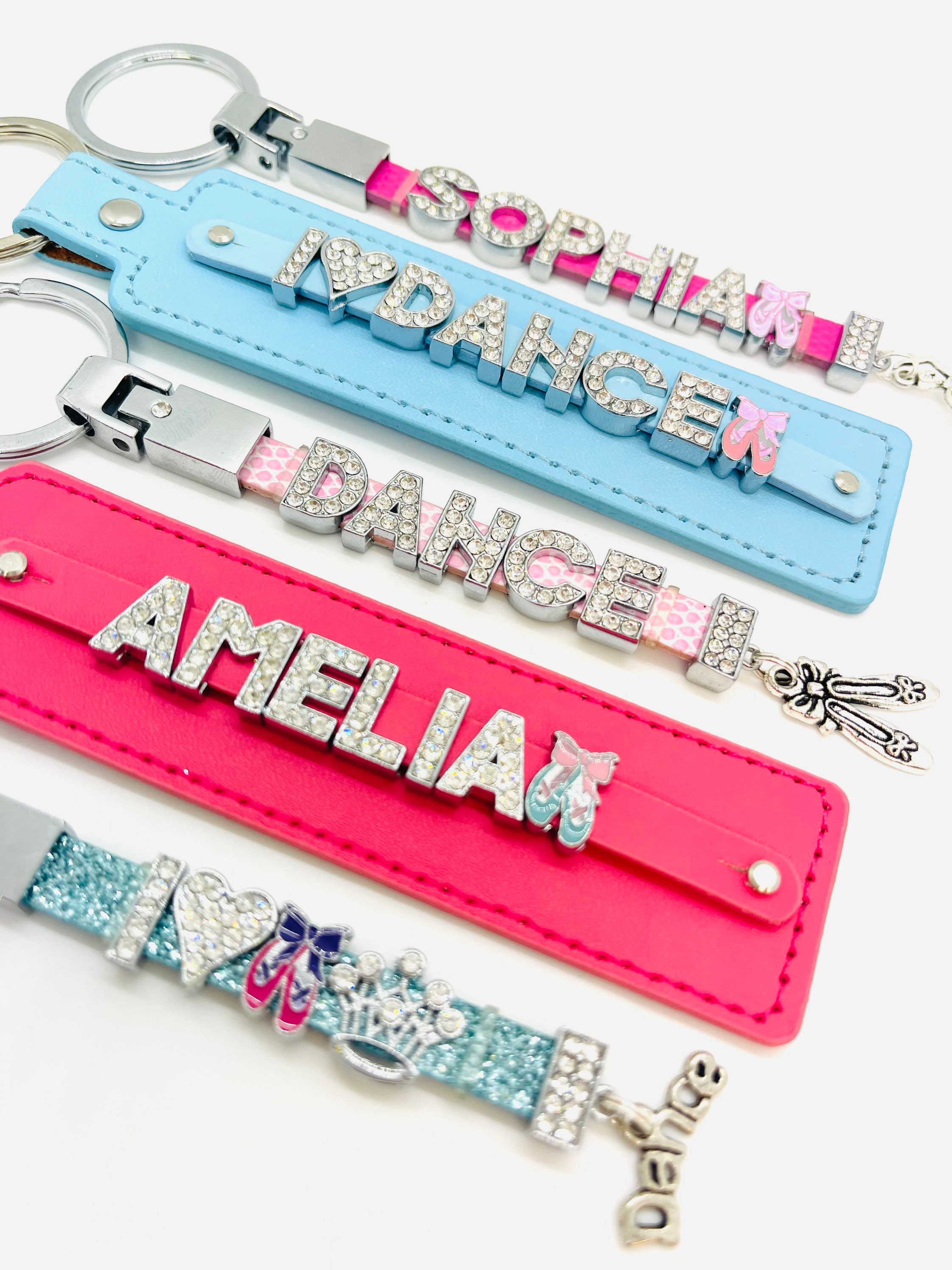 Dance Keychains Bag Tag Dance Dance Lanyard Dancer Gift Dance | Etsy