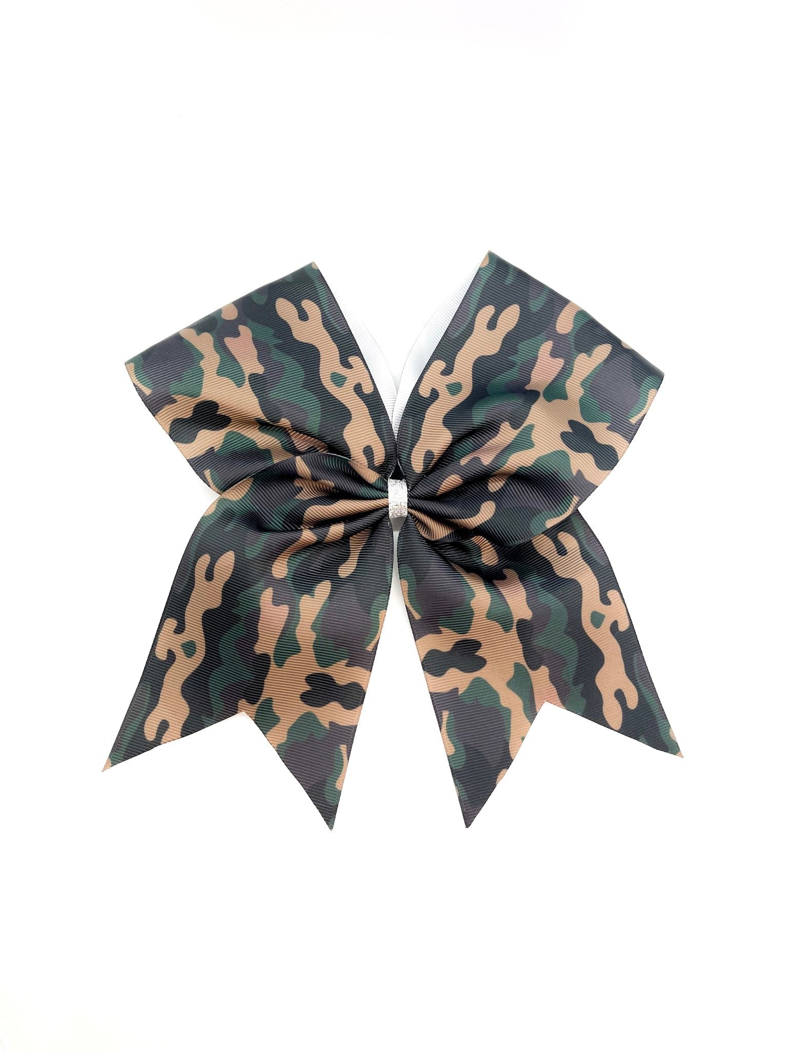 Pink Camo Hair Bow Clip Art