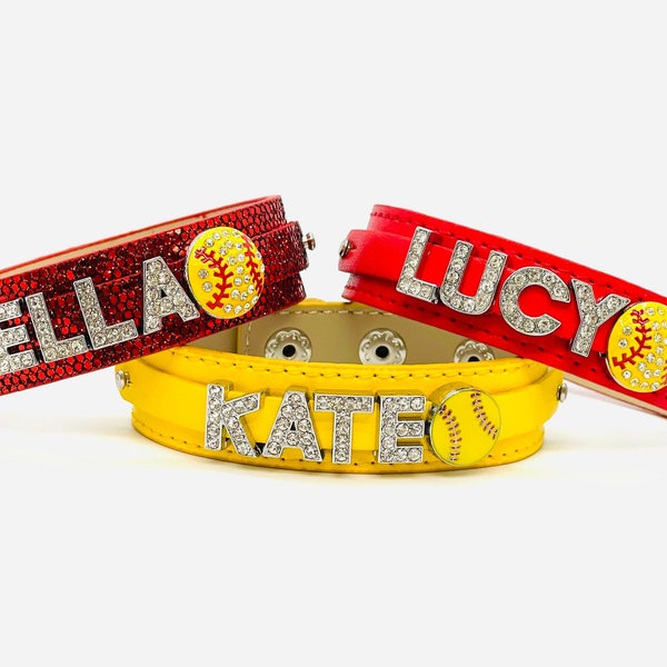 Softball Bracelets - Etsy