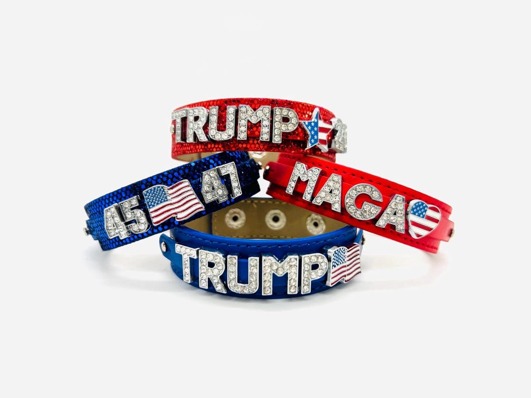 Trump Bracelets, 2024 Election, Personalized Trump Vance Bracelet, Maga ...