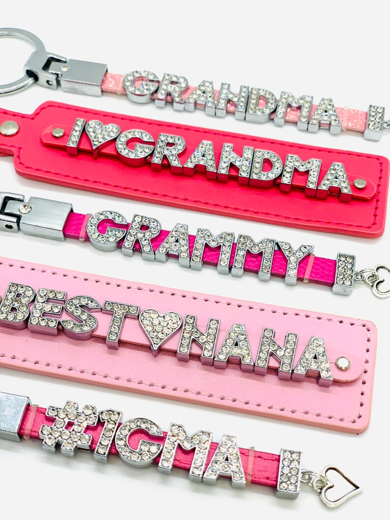 Grandma Keychains Gifts for Grandmas Grandma Keychain Nana - Etsy