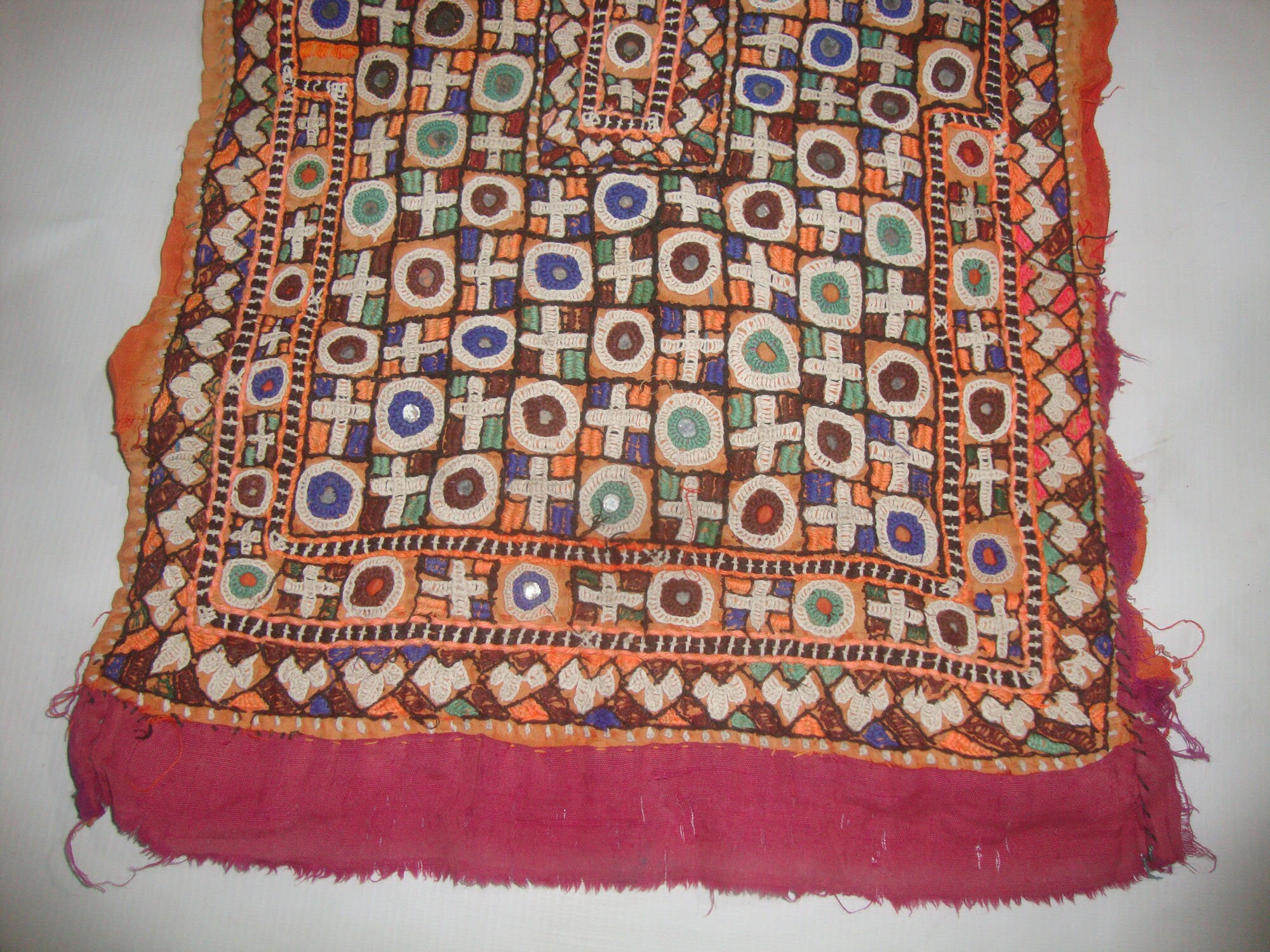 Banjara Patch Yoke , Afghani Dress Yoke , Traditional Art Embroidery ...