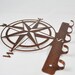 Compass Rose Key Rack / Key Hanger - Etsy