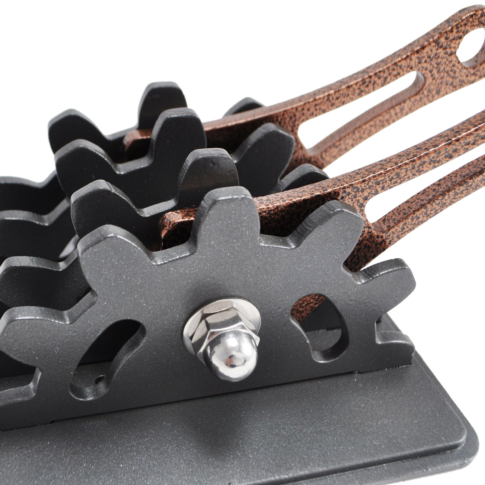 Metal Steampunk Double Lever Wall Switch Plate - / Levers / Gear ...