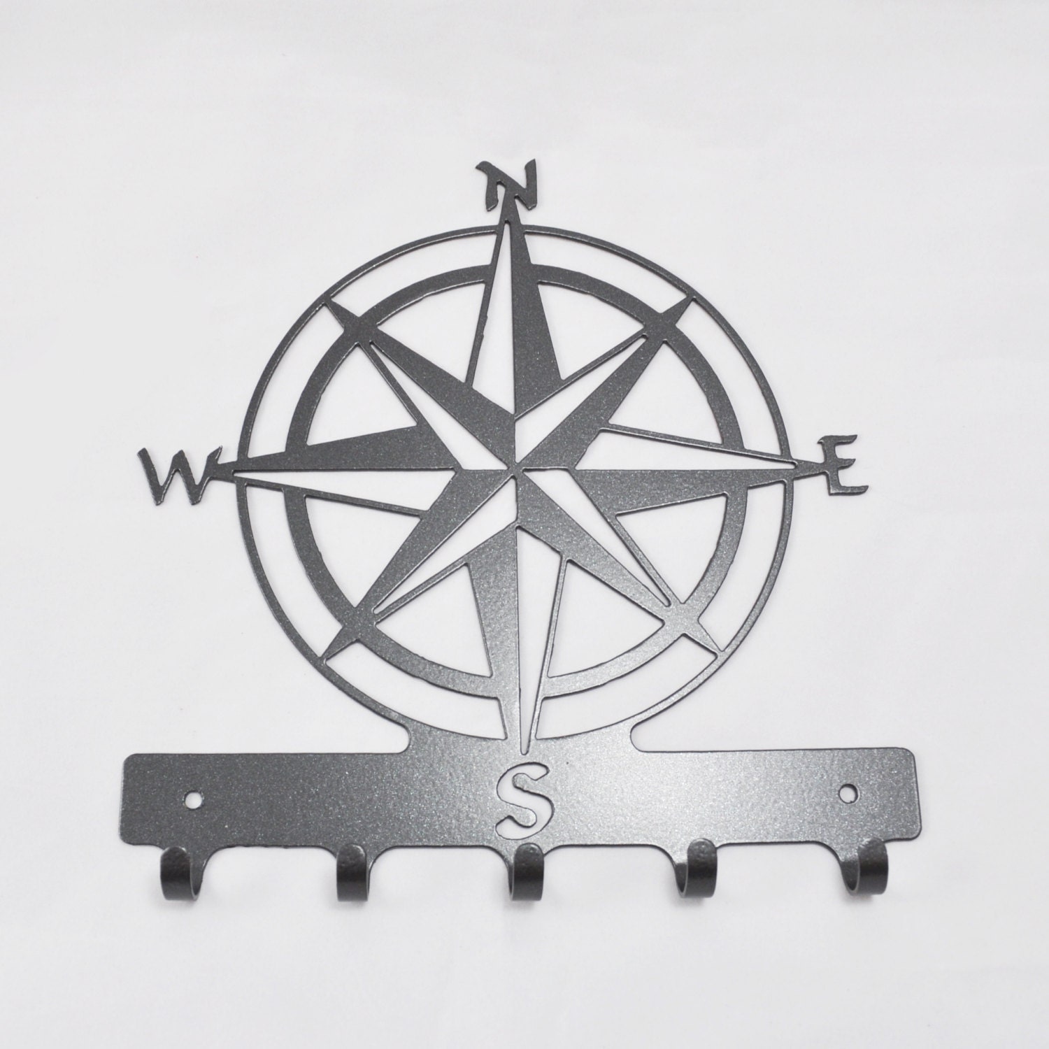 Compass Rose Key Rack / Key Hanger - Etsy