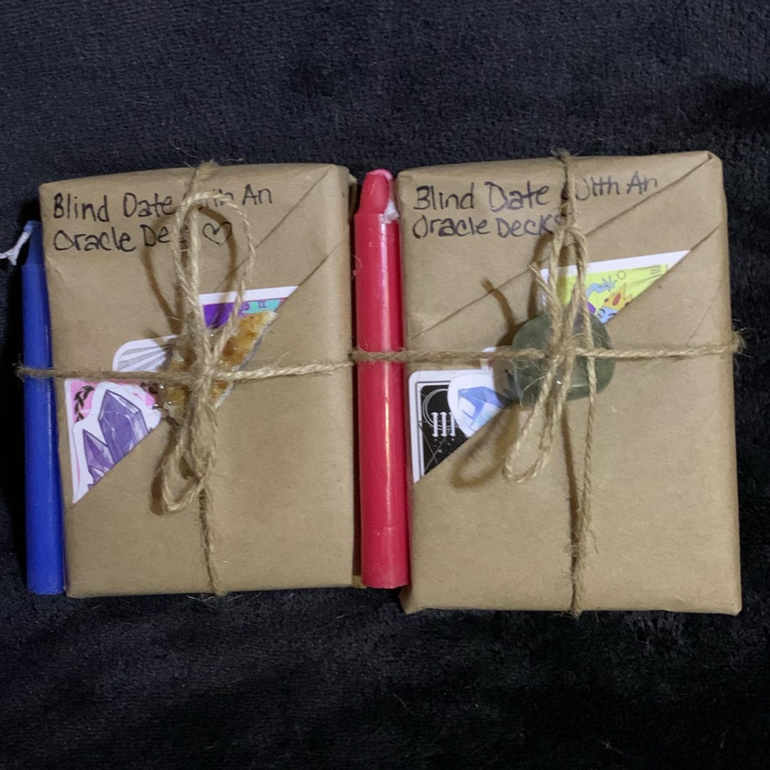 Blind Date With an Oracle Deck - Etsy