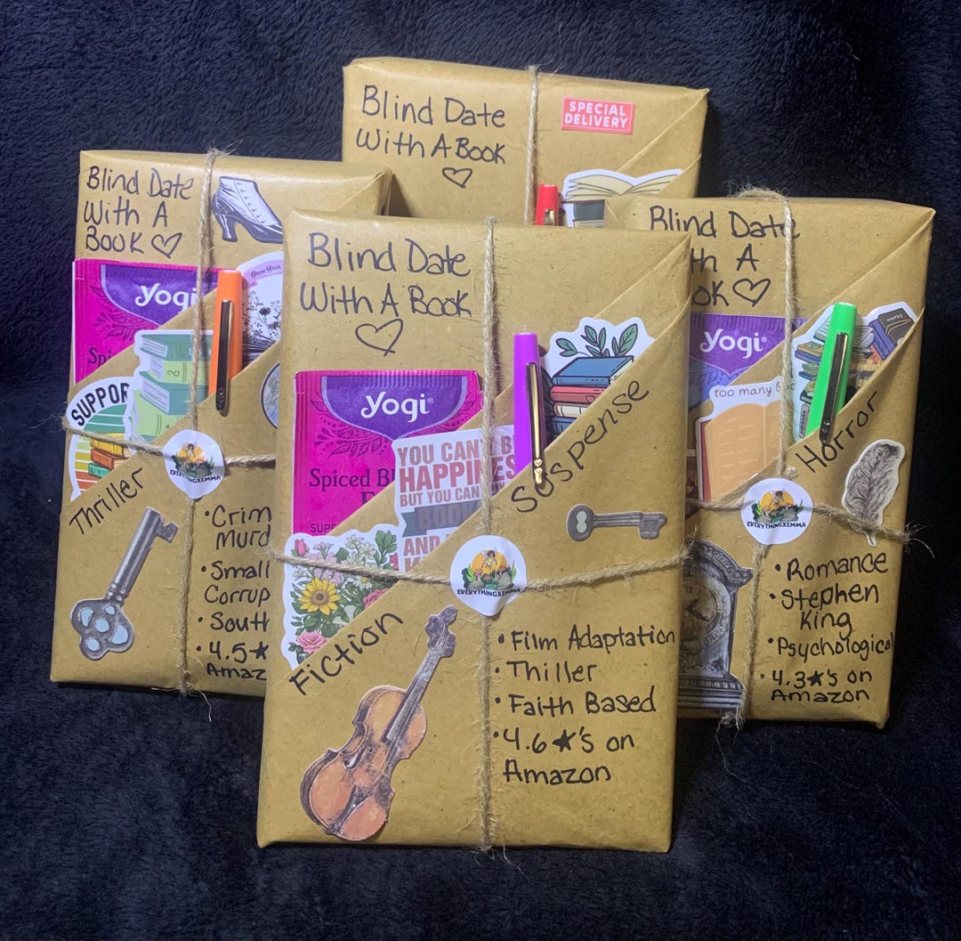 Blind Date With A Book | Thrifted Edition | Bookish Mystery Gift ...