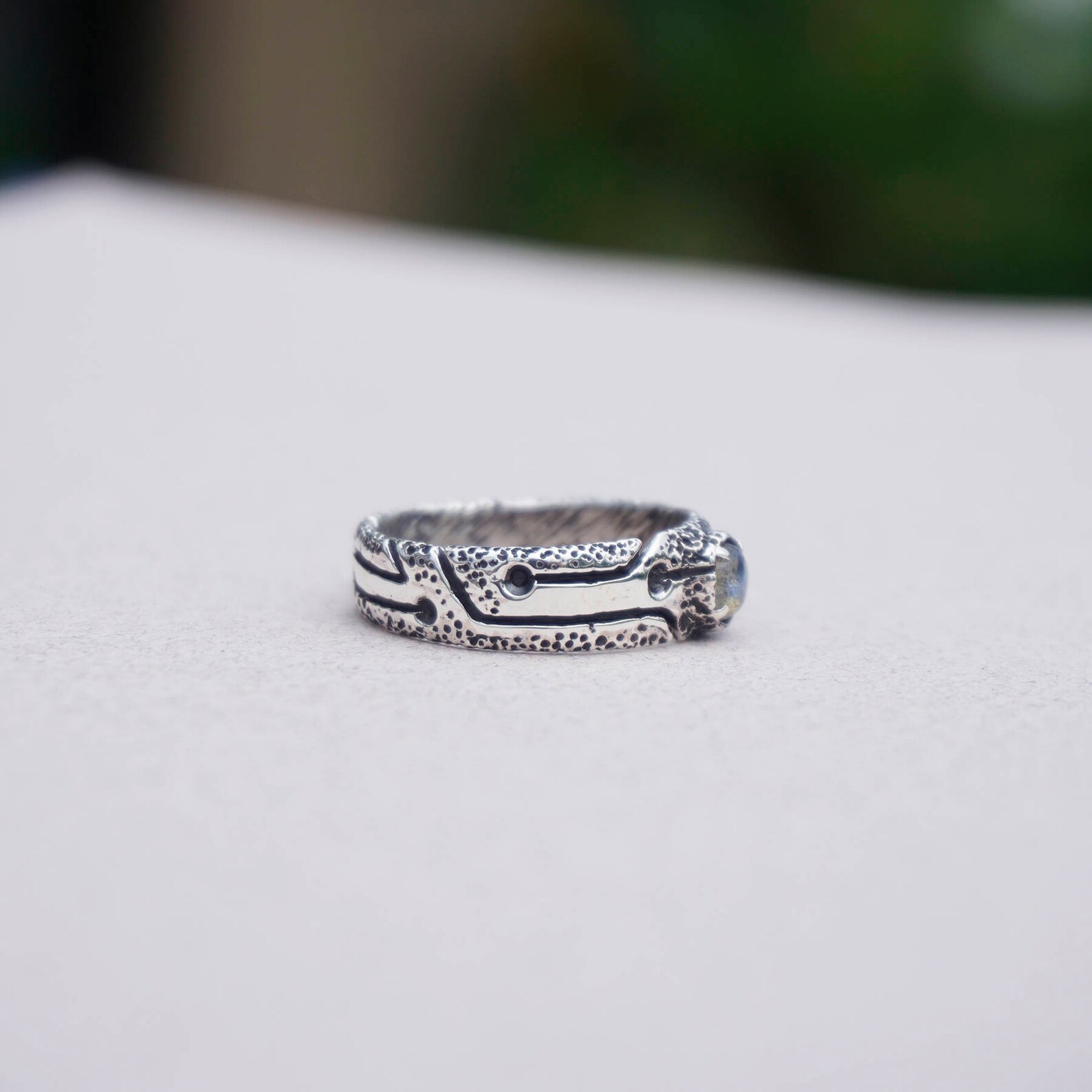 Mens Silver Ring Antique Mens Ring Mens Engagement Ring Mens - Etsy