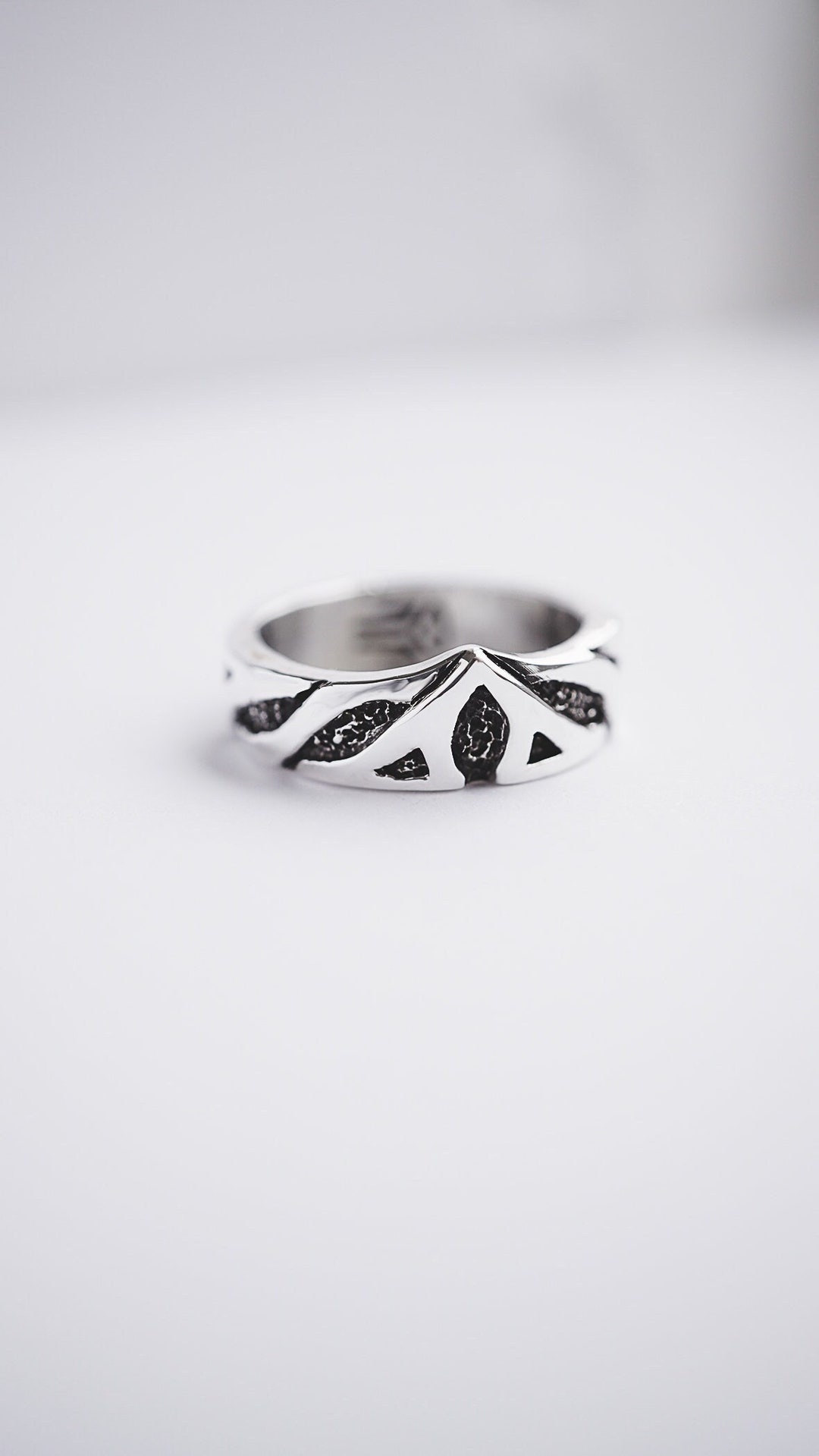 Unique Mens Silver Wedding Bands OLAF | Celtic Wedding Ring - Etsy