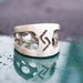 Mens Silver Ring Rune Ring From the Sterling Silver 925 "jera" Unique ...