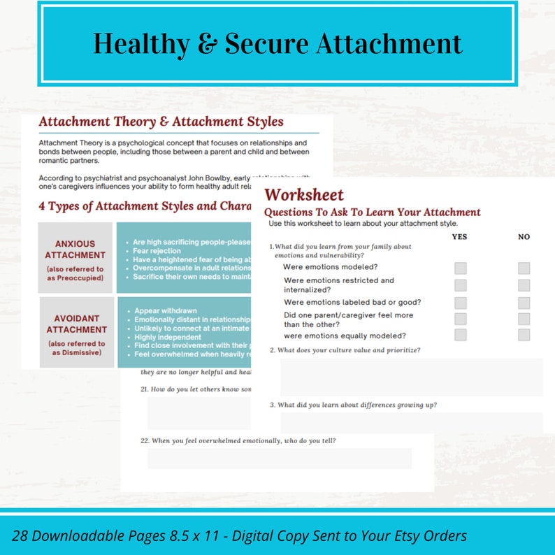 Attachment Styles Theory Toxic Families Codependency Attachment ...