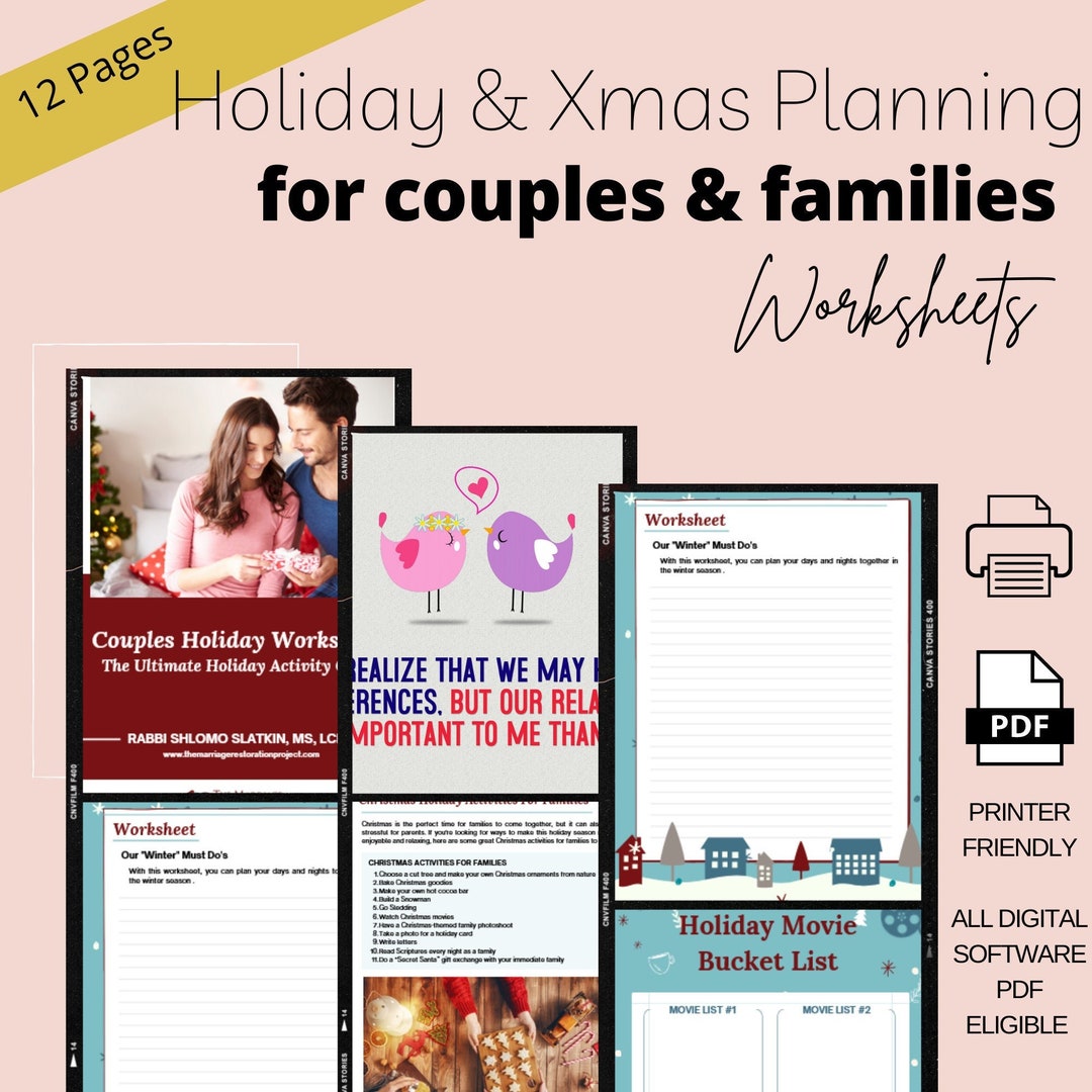 Holiday Activities Christmas Activities Christmas Activity - Etsy