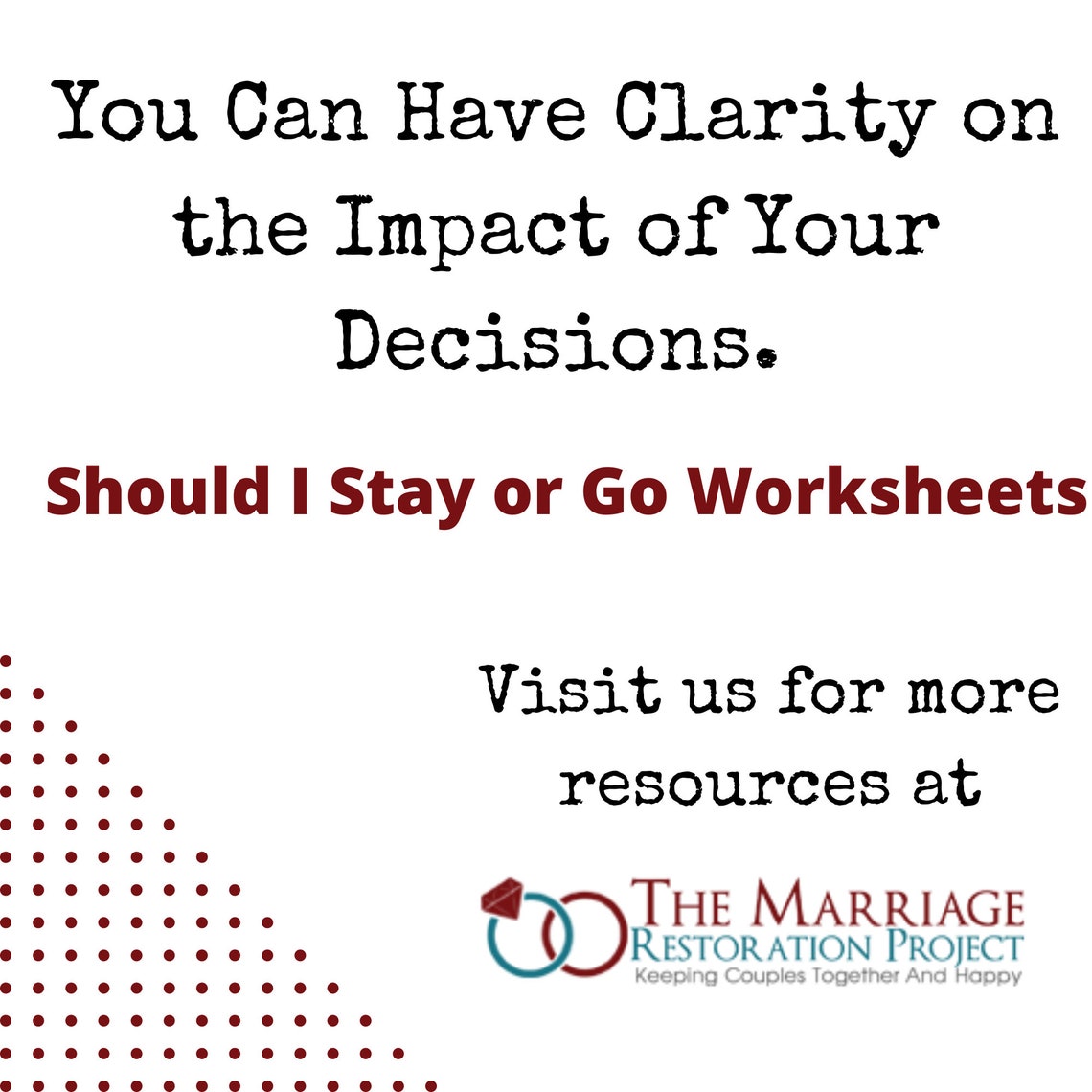 Self Discovery Journal Prompts for Marriage Help Stay or Go Separation ...