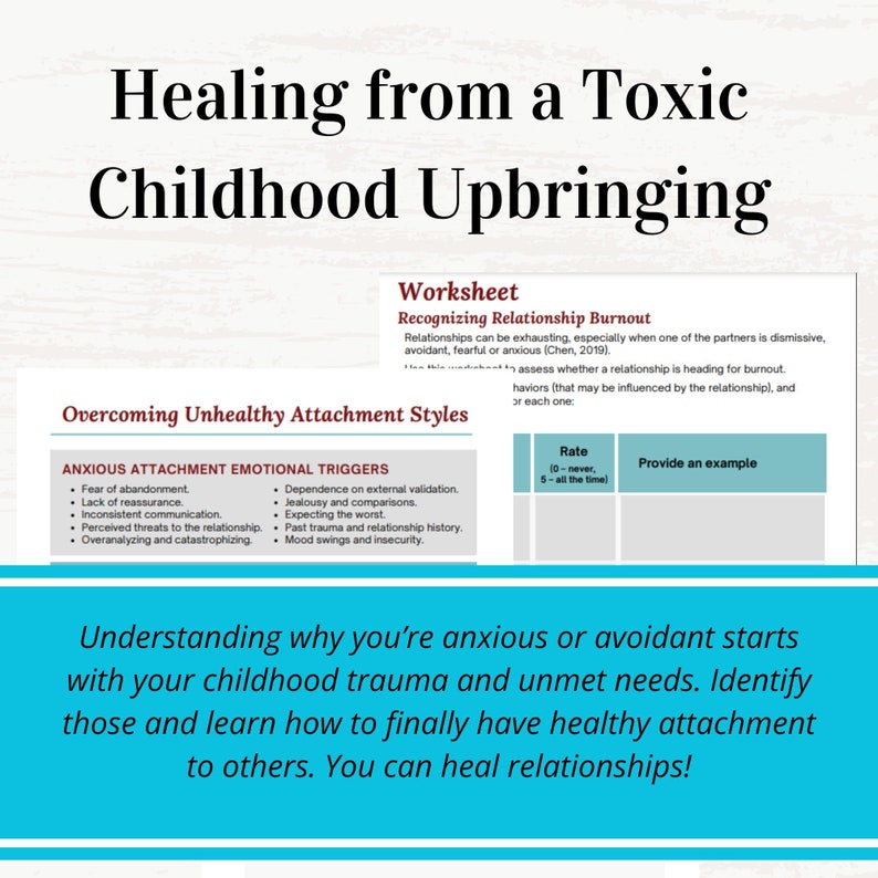 Attachment Styles Theory Toxic Families Codependency Attachment ...