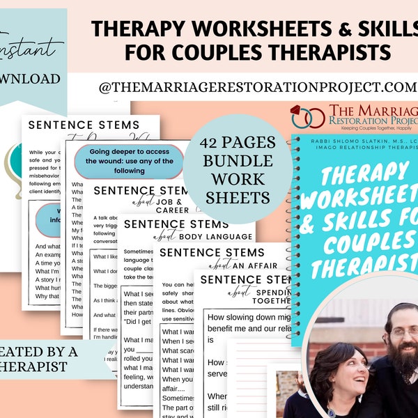 Therapist Handouts - Etsy