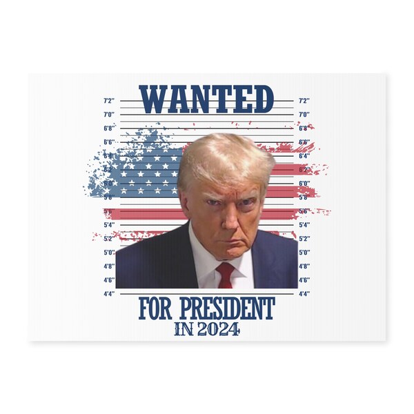 Wanted Poster Trump - Etsy
