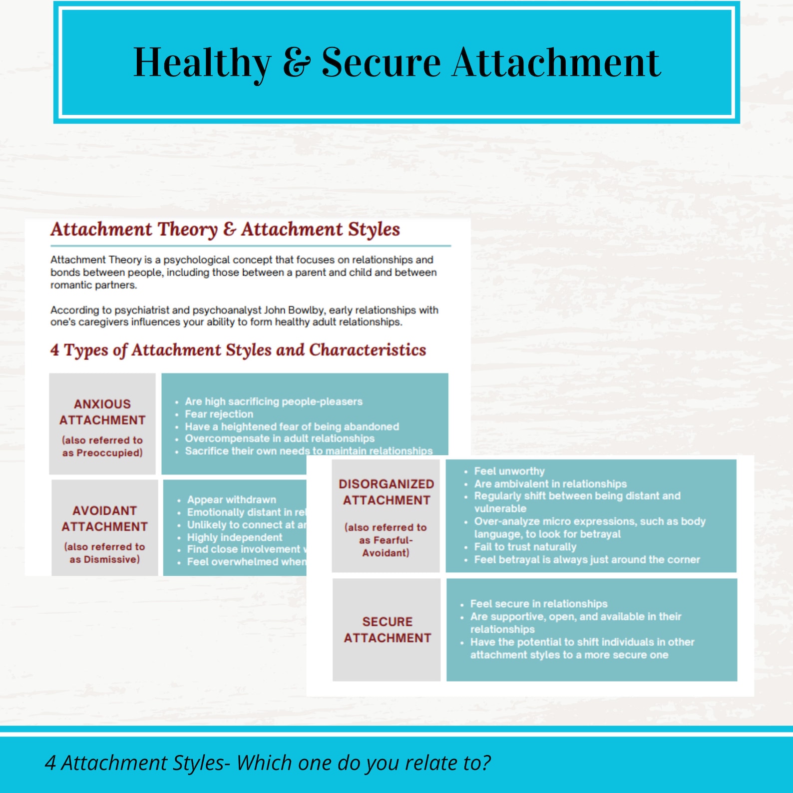 Attachment Styles Theory Toxic Families Codependency Attachment ...