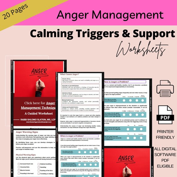 Anger Management Worksheets Wheel