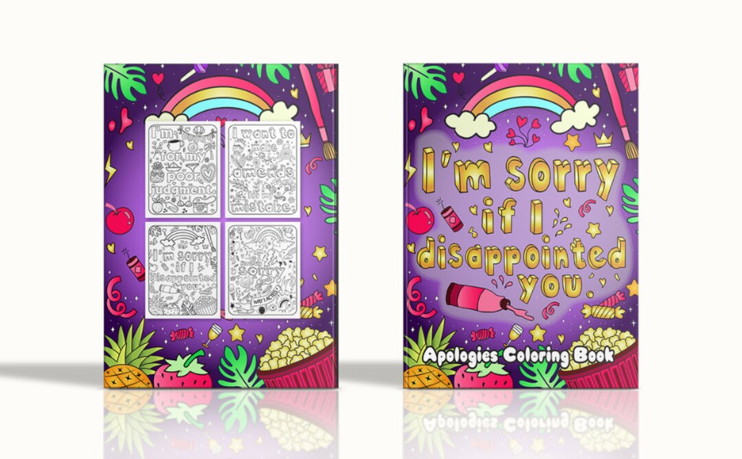 Apology Coloring Book: Positive Affirmations for Reconciliation ...