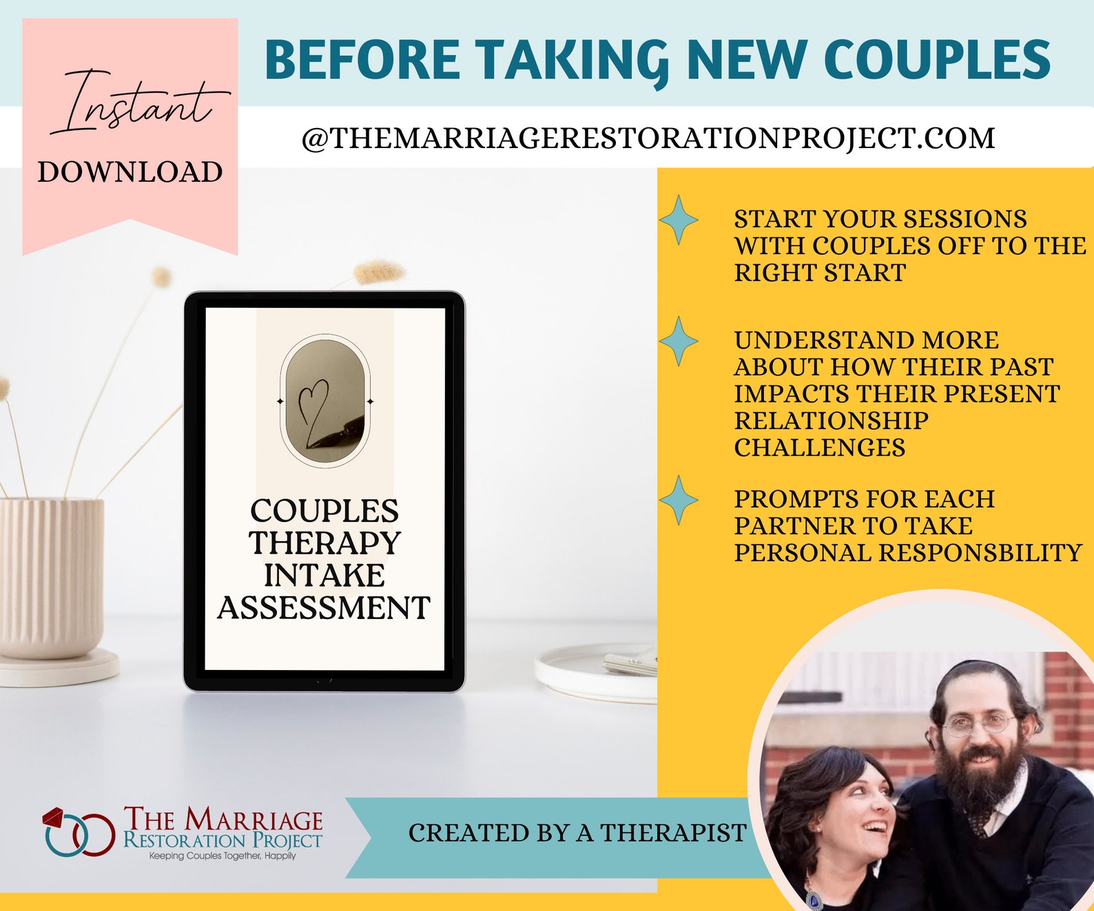 Couples Therapy Intake Form: Printable Mental Health Template (PDF) - Etsy