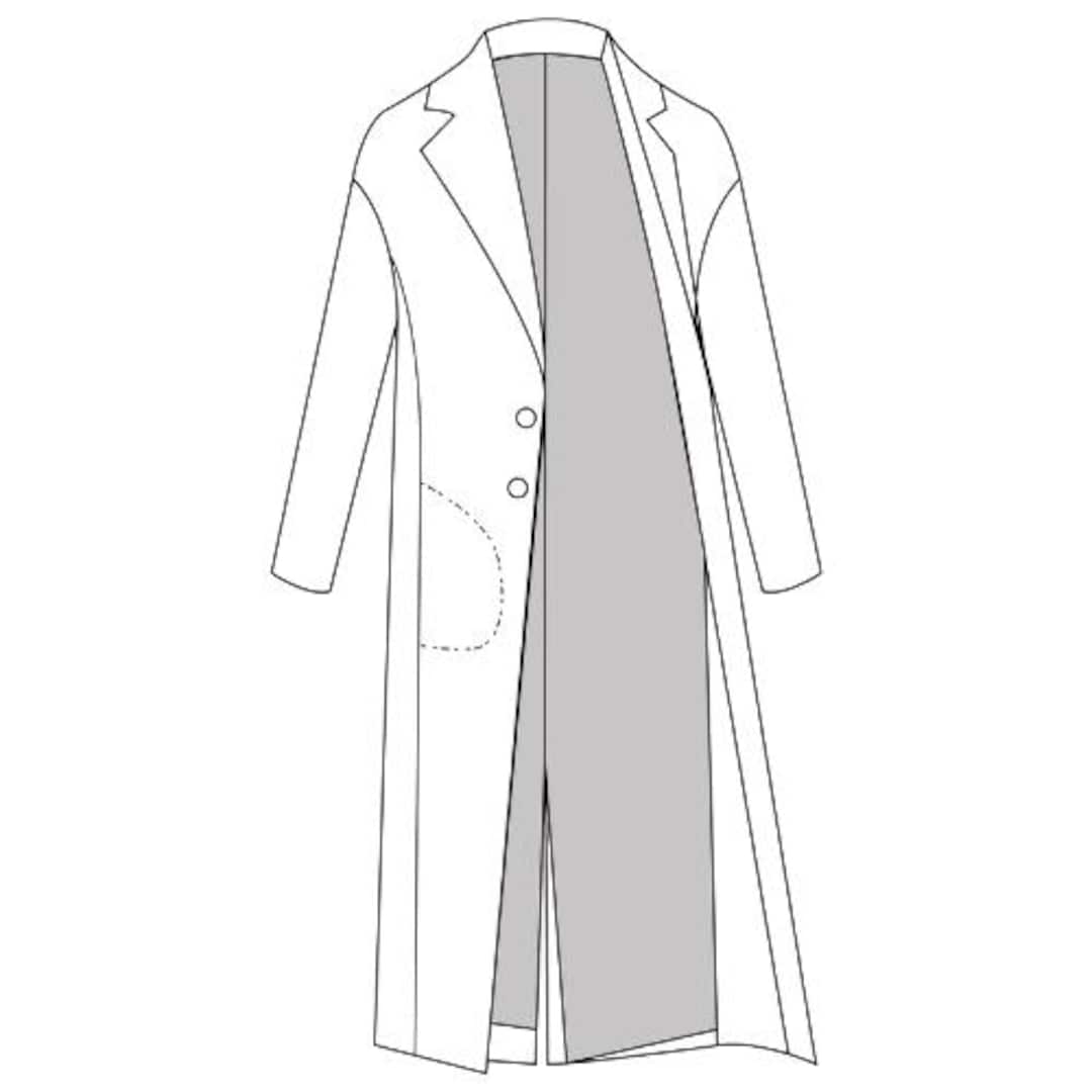 PDF/ Digital Sewing Pattern - the Coat Lining Add on - the Avid ...