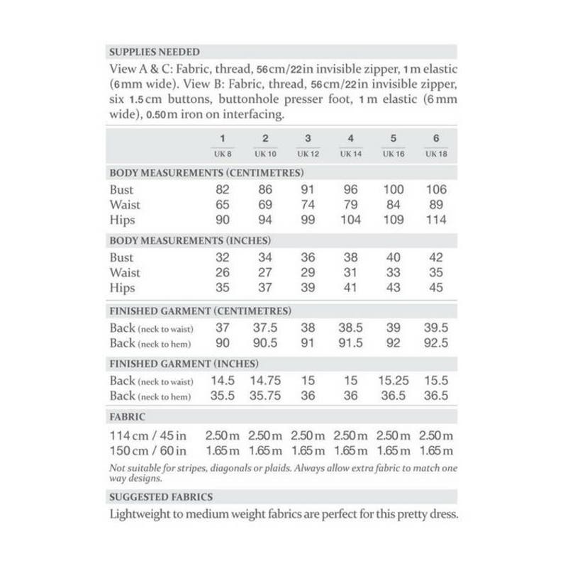 SEWING PATTERN - the Day Dress - Printed Sewing Pattern - the Avid ...