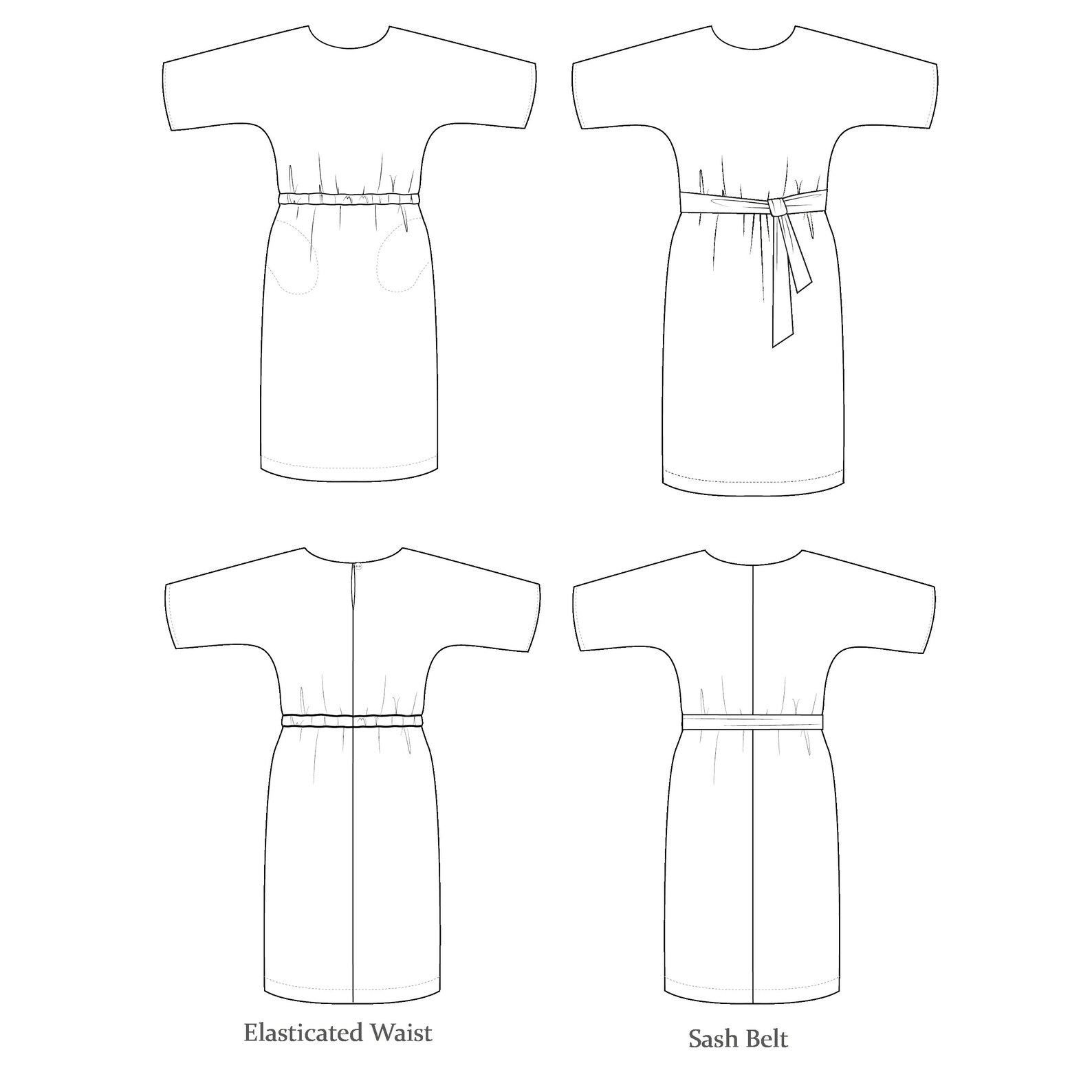 SEWING PATTERN - the Sheath Dress - Printed Sewing Pattern - the Avid ...