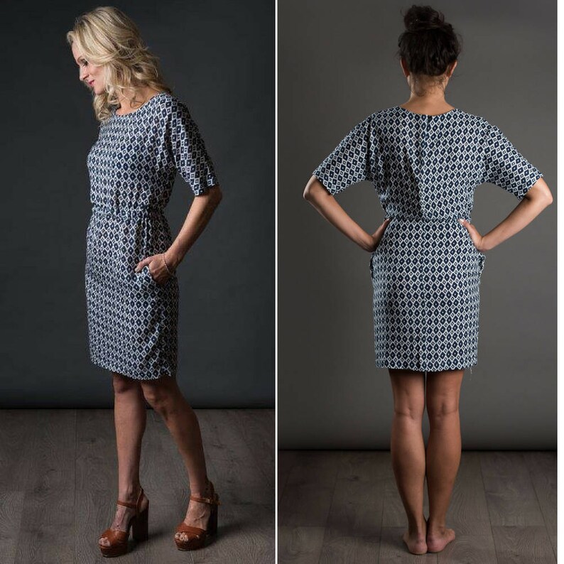 PDF/ Digital Sewing Pattern the Sheath Dress the Avid - Etsy