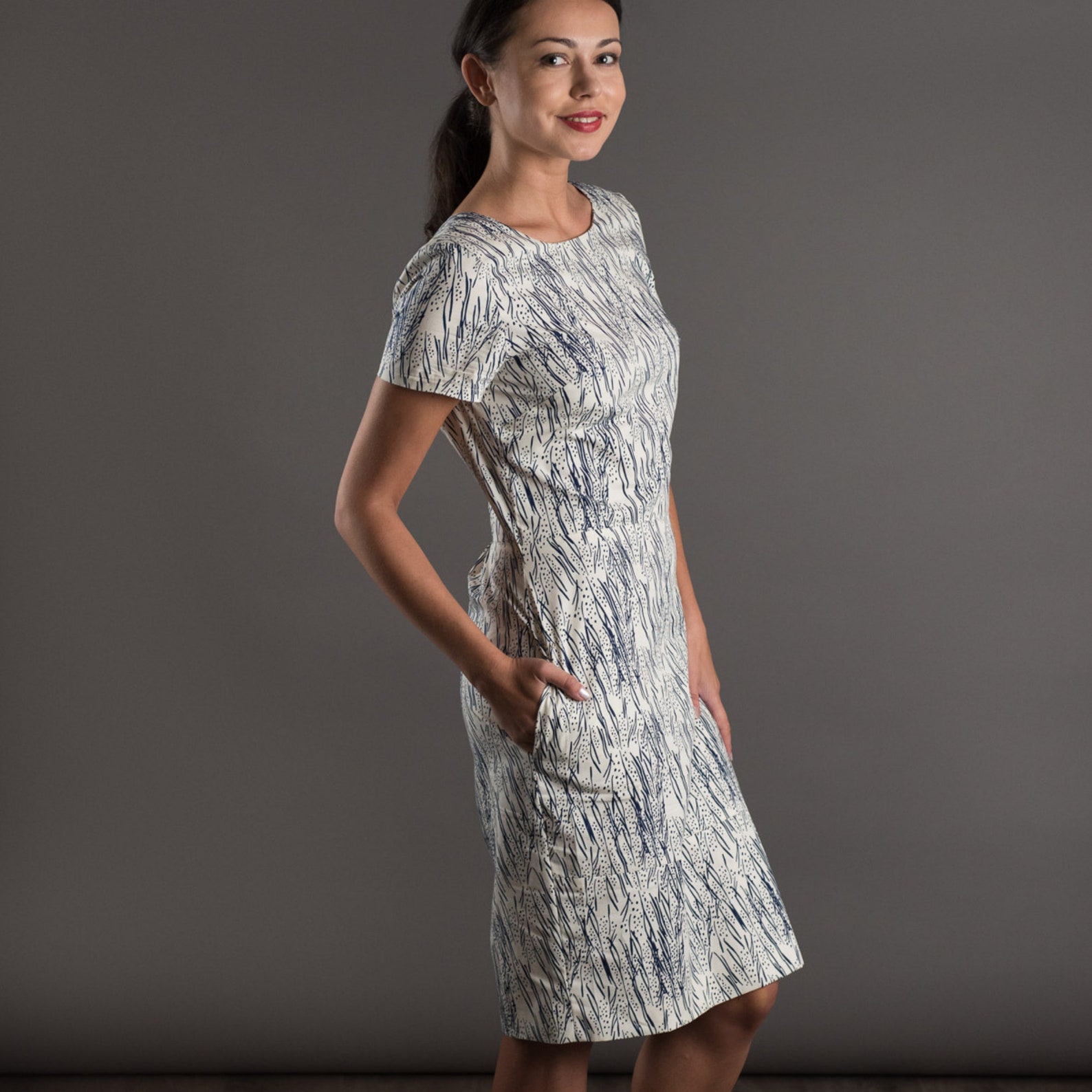 SEWING PATTERN - the Shift Dress - Printed Sewing Pattern - the Avid ...