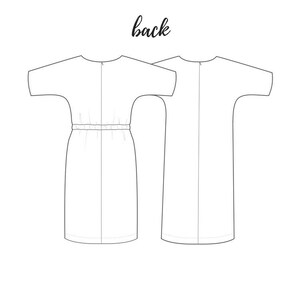 PDF/ Digital Sewing Pattern the Sheath Dress the Avid - Etsy