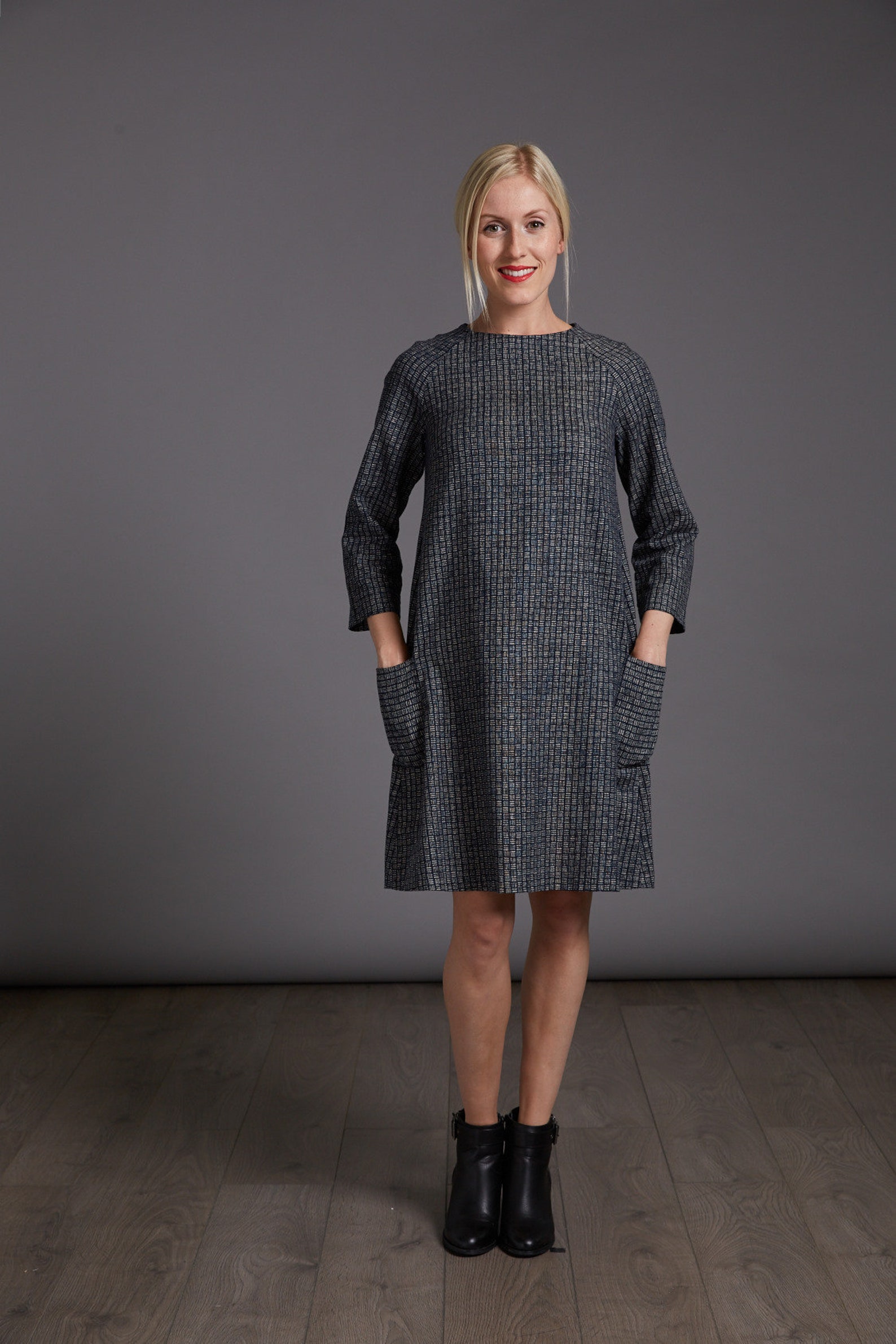 PDF/ Digital Sewing Pattern - the Raglan Adult Dress - the Avid ...