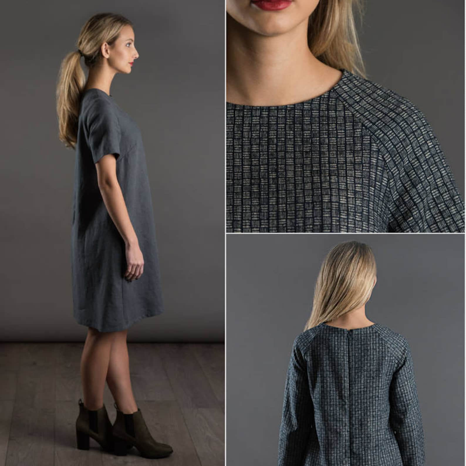 PDF/ Digital Sewing Pattern - the Raglan Adult Dress - the Avid ...