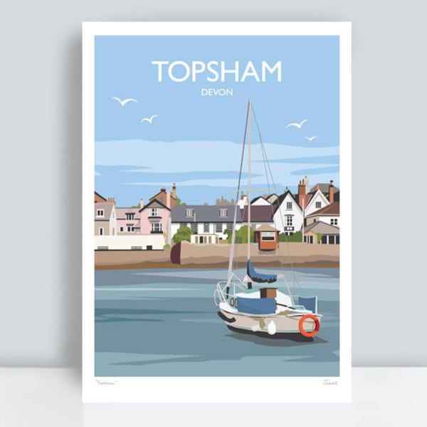 Topsham Art Prints - Etsy UK
