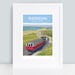 Snowdon, Mountain Railway, Gwynedd, Snowdonia, England. HAND SIGNED Art ...