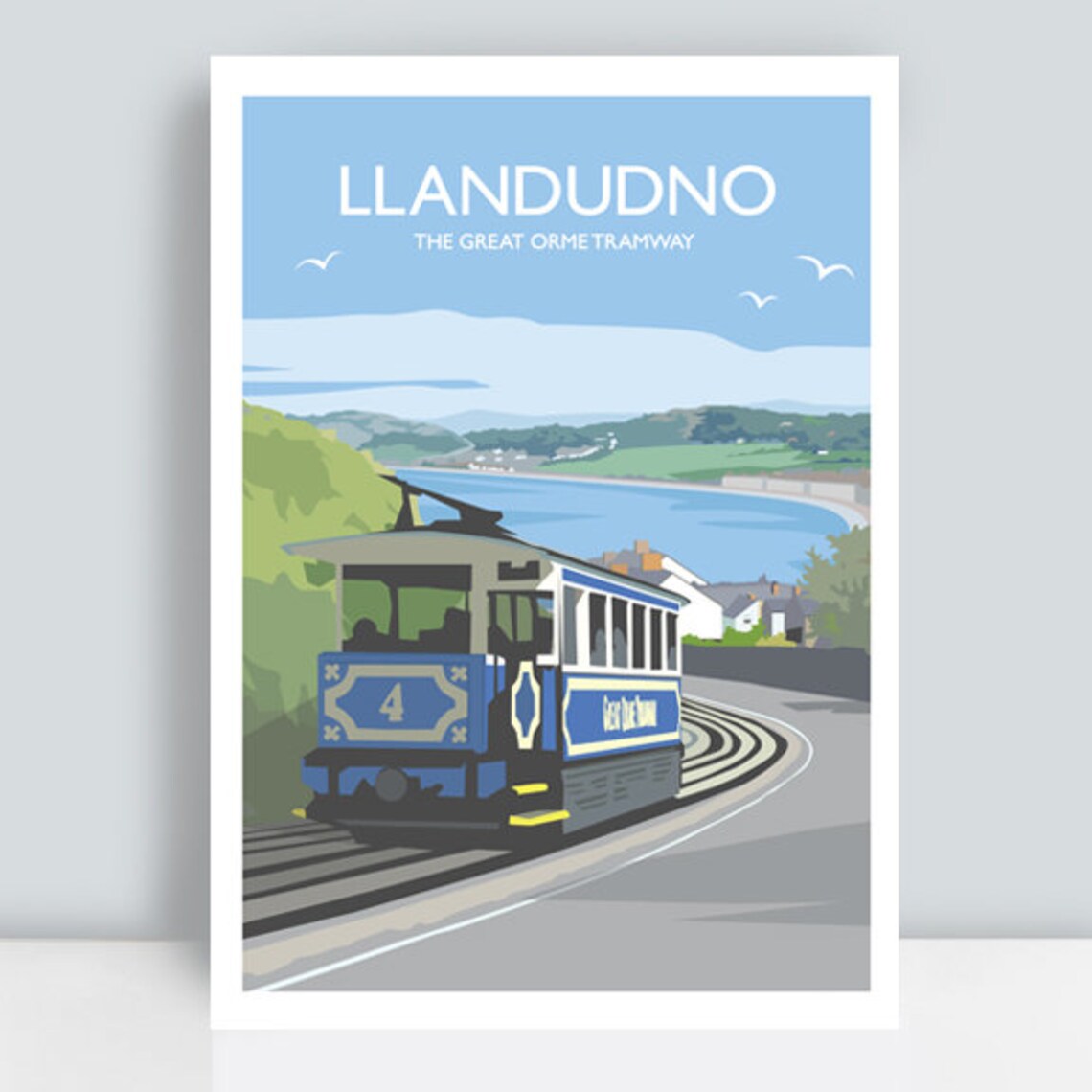 Llandudno the Great Orme Tramway Conwy North Wales. Travel - Etsy UK