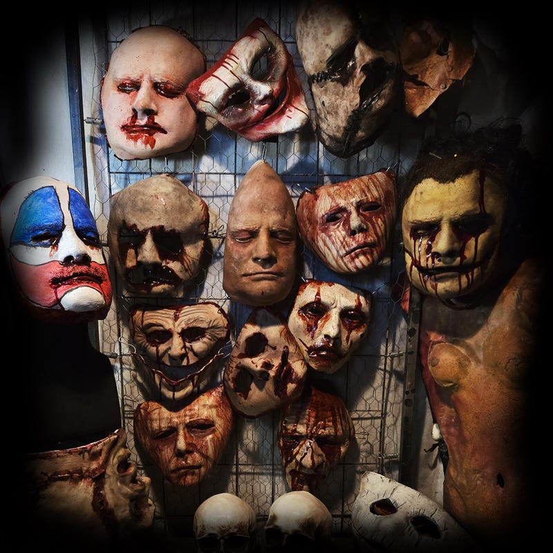 Horror Skin Mask - Etsy