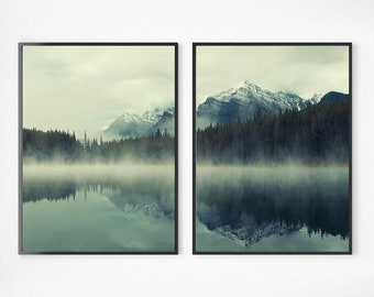 Mountains Poster - Etsy UK