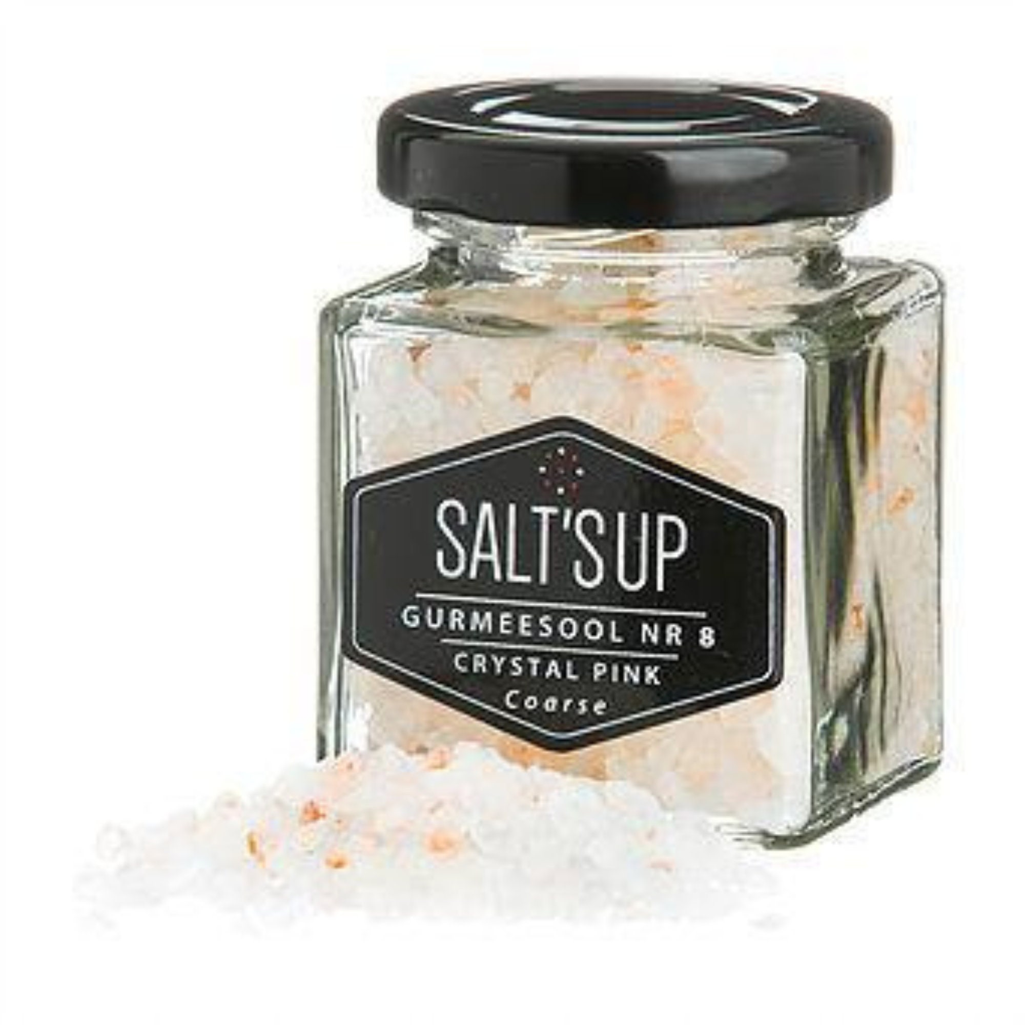 Crystal Pink Coarse Salt I Gourmet Salts | 100g Glass Jar / 3.53oz ...