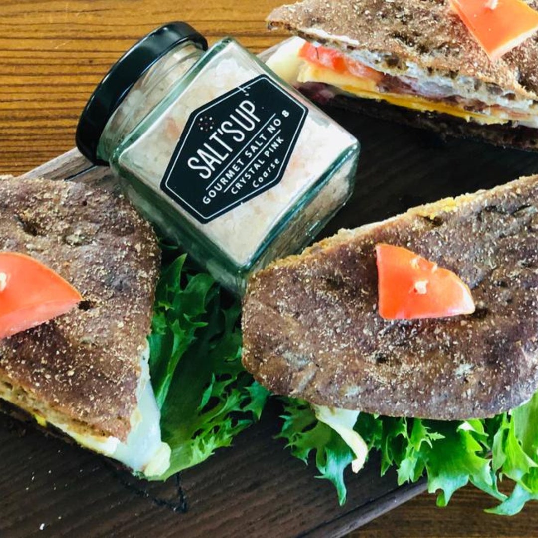 Crystal Pink Coarse Salt I Gourmet Salts | 100g Glass Jar / 3.53oz ...