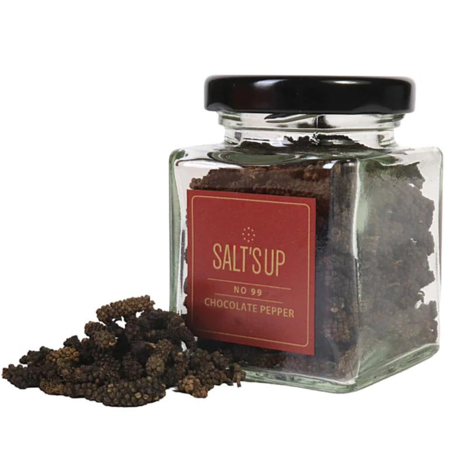 CHOCOLATE Pepper I Gourmet Peppers 35gr/1.24 Oz Glass Jar Unique Pepper ...