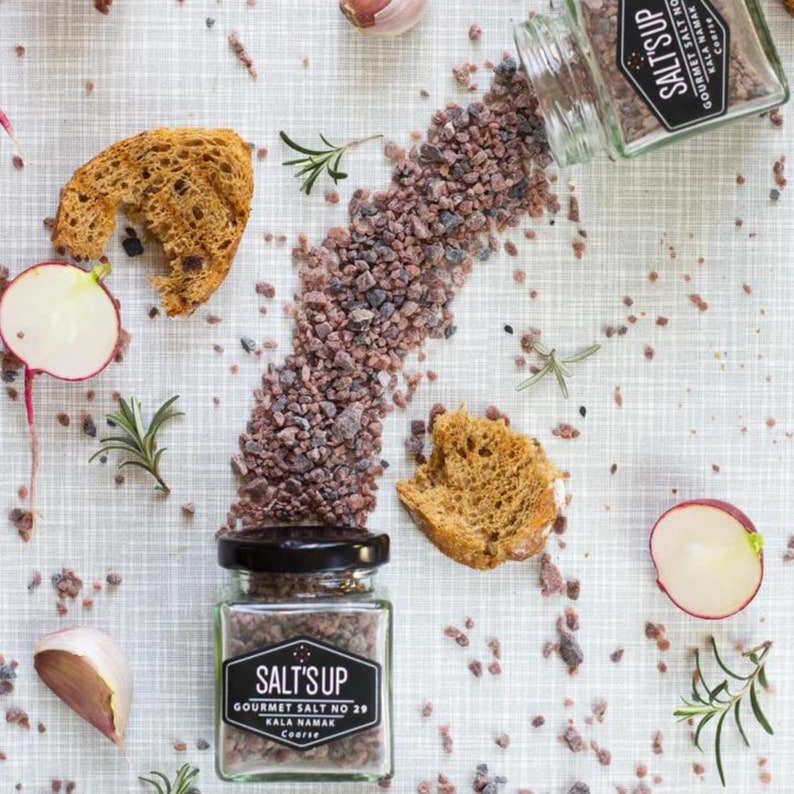 Kala Namak Coarse Salt Ecopack I Indian Black Salt | Gourmet Salts - Etsy