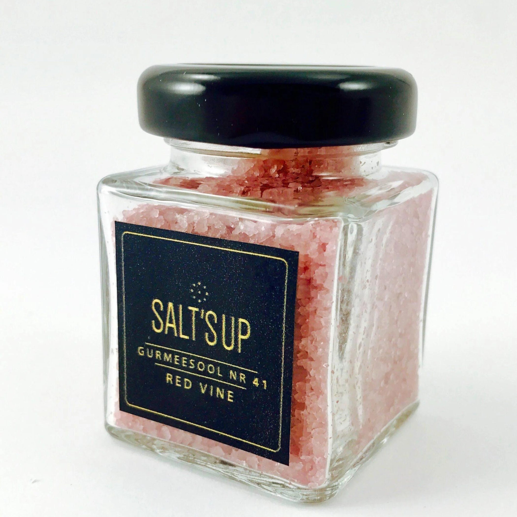 Red Wine Gourmet Salt I Coarse Salts | Gourmet Salts | 50g Jar ...