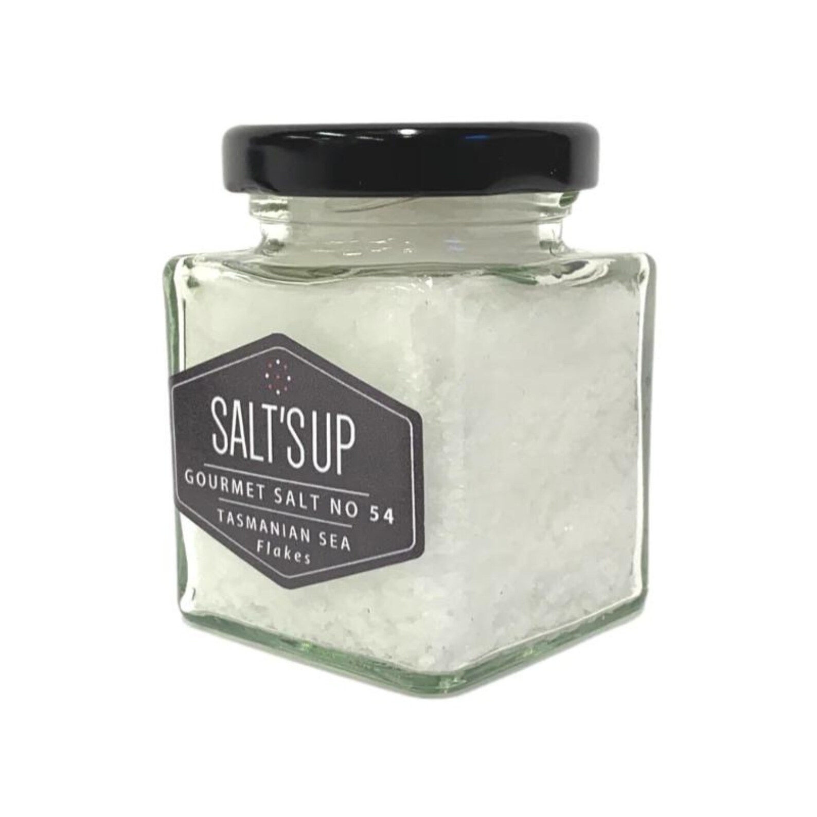 Tasmanian Sea Salt Flakes I Gourmet Salts | 70g/ 2.47oz Glass Jar ...