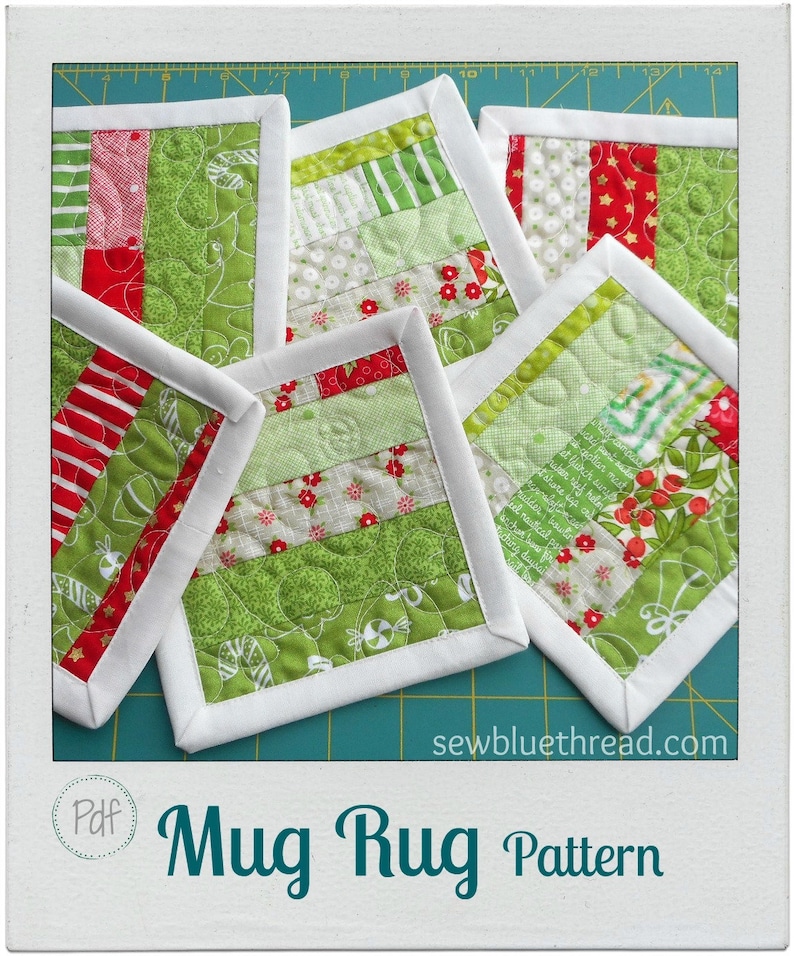 Quick MUG Rugs Pdf Pattern - Etsy