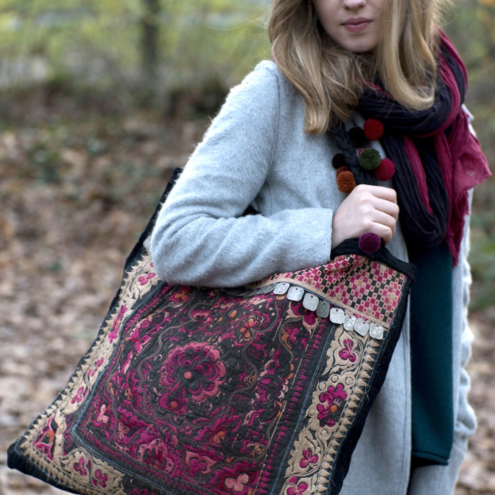 LARGE ETHNIC BAG - Etsy