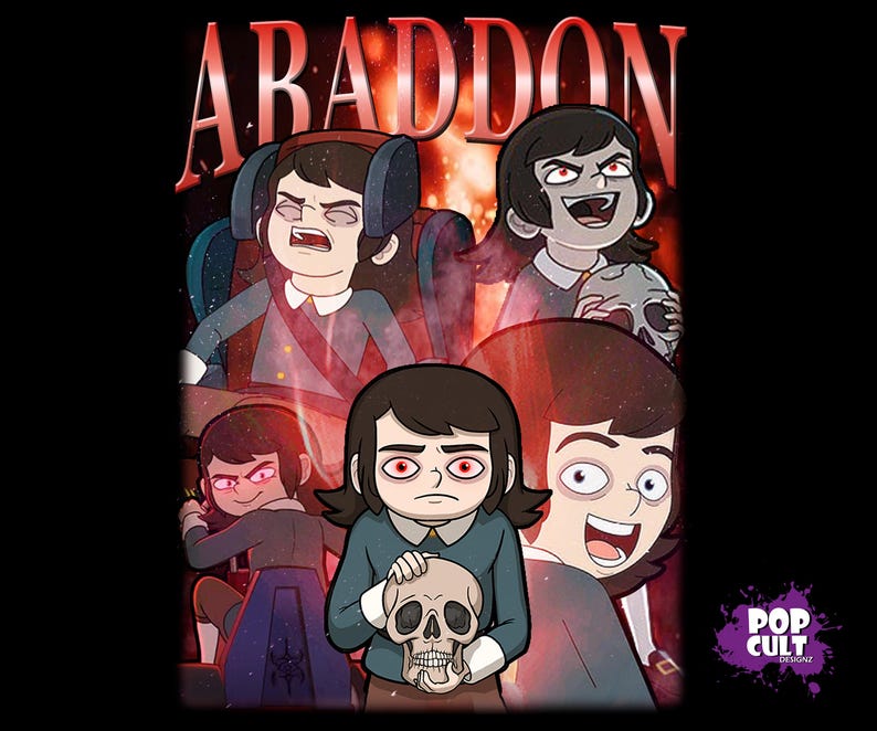 Haunted Hotel Abaddon Cartoon Inspired Custom T-shirt - Etsy